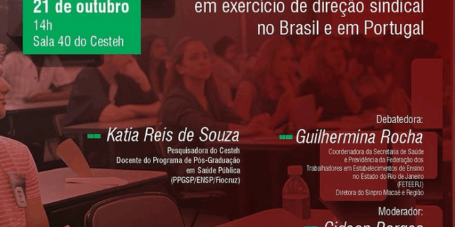 Encontro Integrativo do Cesteh: ‘Transformações do trabalho docente e a ...