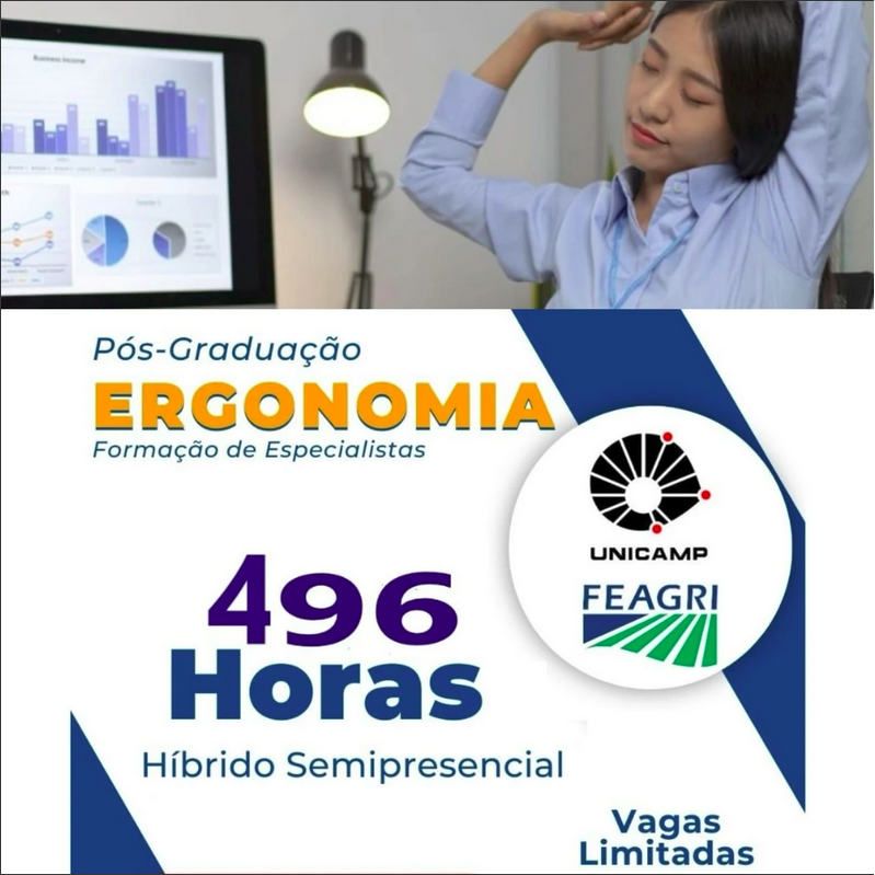 Inscreva-se na Especialização em Ergonomia da UNICAMP! – ABET